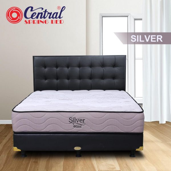 Central Spring Bed Silver - Bandar Furniture
